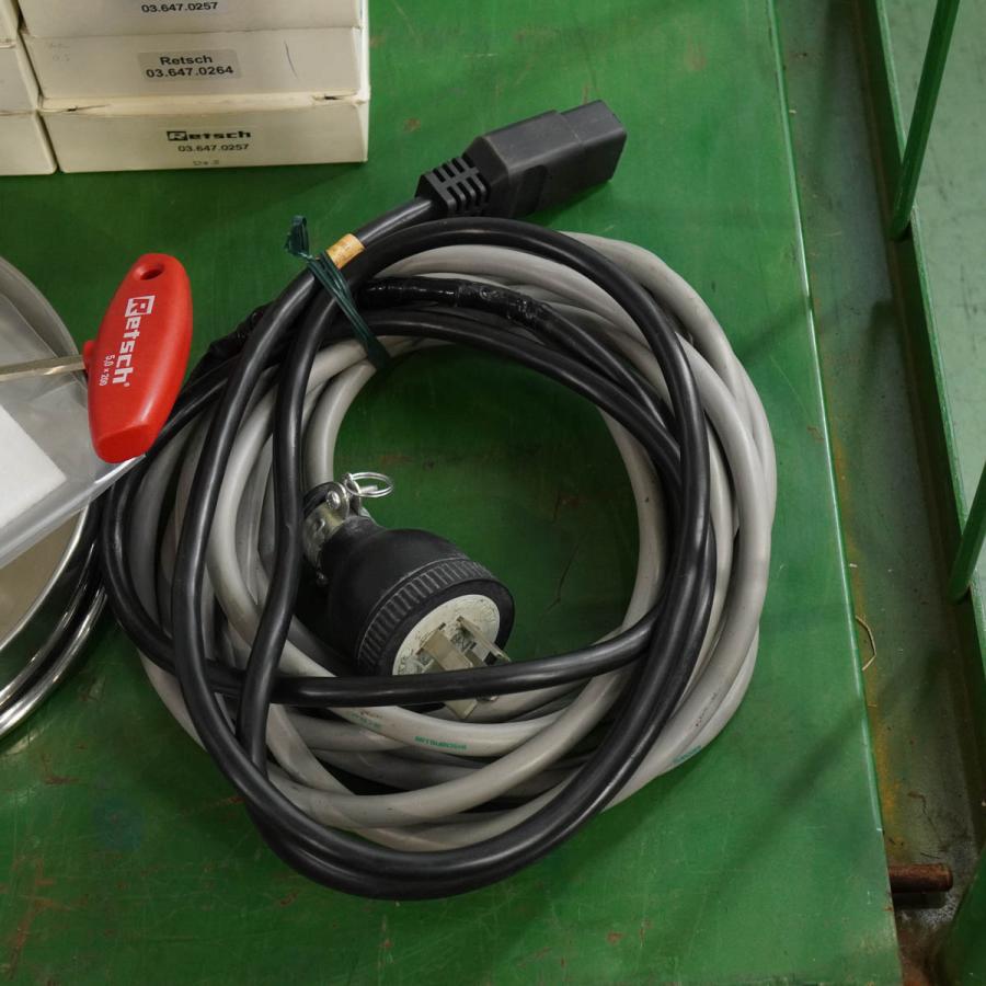 [DW]USED 8日保証 Retsch ZM 200 ZM200 Ultra Centrifugal Mill 超遠心粉砕機 単相200V ...