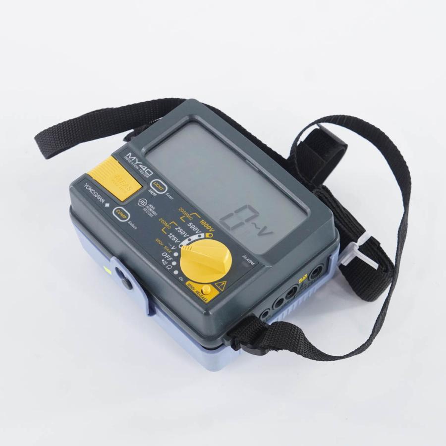 [DW]USED 8日保証 12/2021CAL YOKOGAWA MY40-01 INSULATION TESTER 取扱説明書 ...
