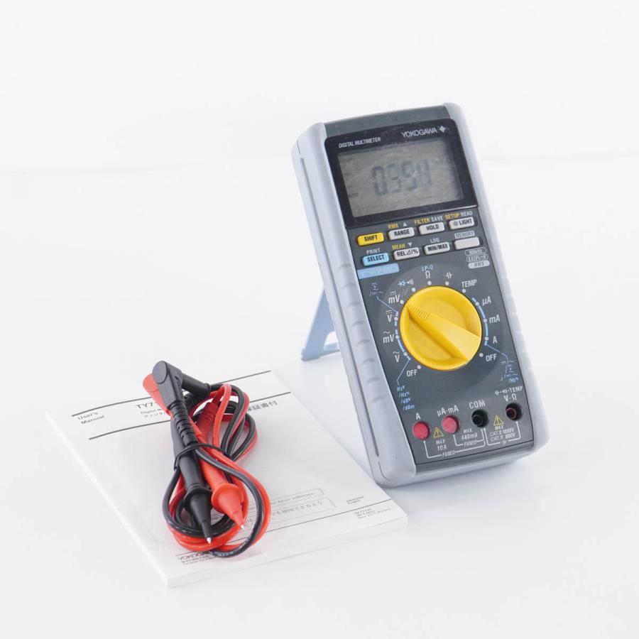 [JB]USED 現状販売 YOKOGAWA TY720 DIGITAL MULTIMETER デジタルマルチメーター 取扱説明書 ...