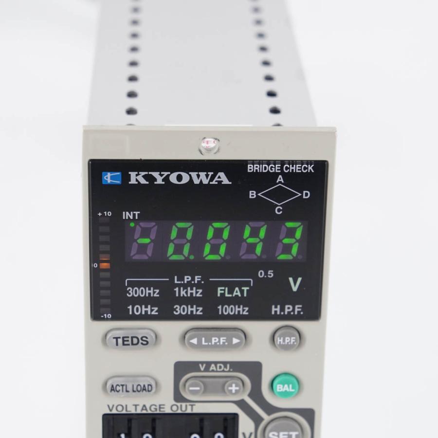 [DW]USED 8日保証 05/2022CAL KYOWA DPM-952A STRAIN AMPLIFIER 電源コード 取扱説明書 [04830-0148] : 04830-0148 ...