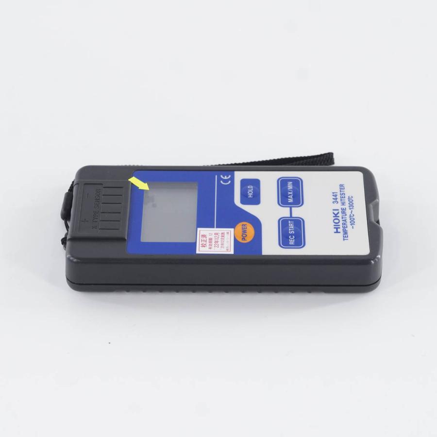 [DW]USED 8日保証 12/2021CAL HIOKI 3441 TEMPERATURE HiTESTER -100℃~1300℃ 取扱 ...