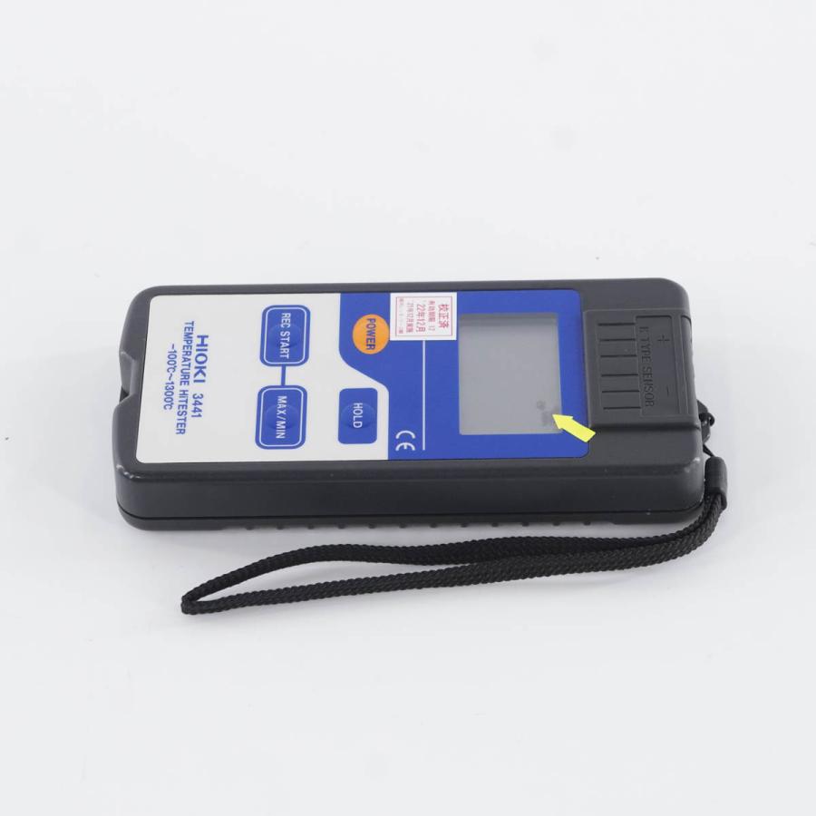 [DW]USED 8日保証 12/2021CAL HIOKI 3441 TEMPERATURE HiTESTER -100℃~1300℃ 取扱 ...