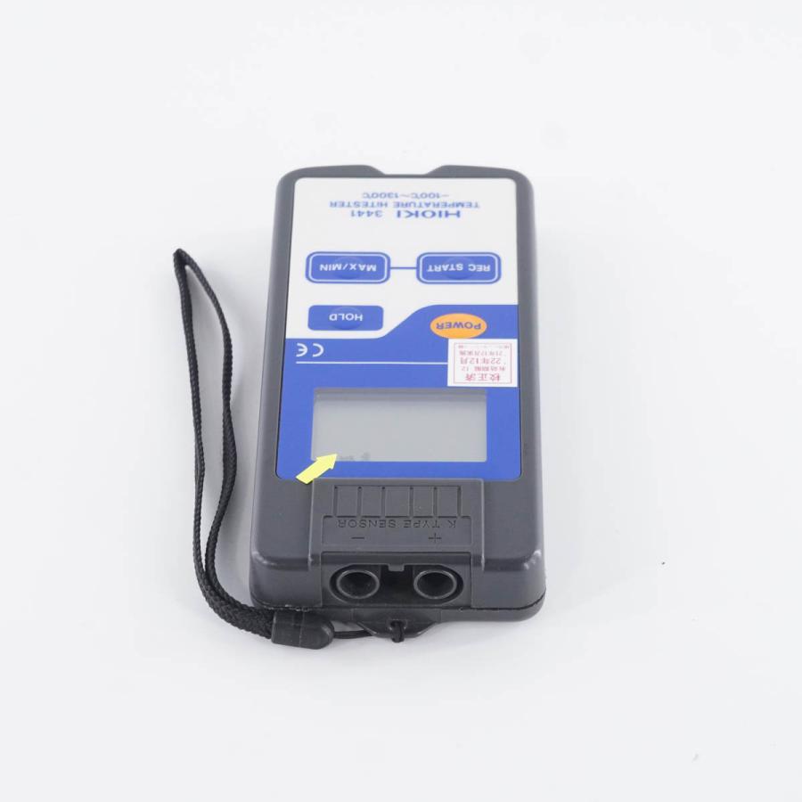 [DW]USED 8日保証 12/2021CAL HIOKI 3441 TEMPERATURE HiTESTER -100℃~1300℃ 取扱 ...