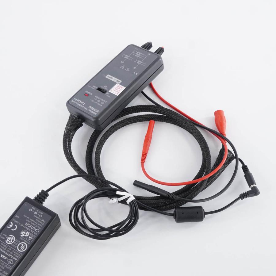 [JB]USED 現状販売 HIOKI 9322 DIFFERENTAL PROBE ACアダプター 取扱説明書 [04830-0394 ...