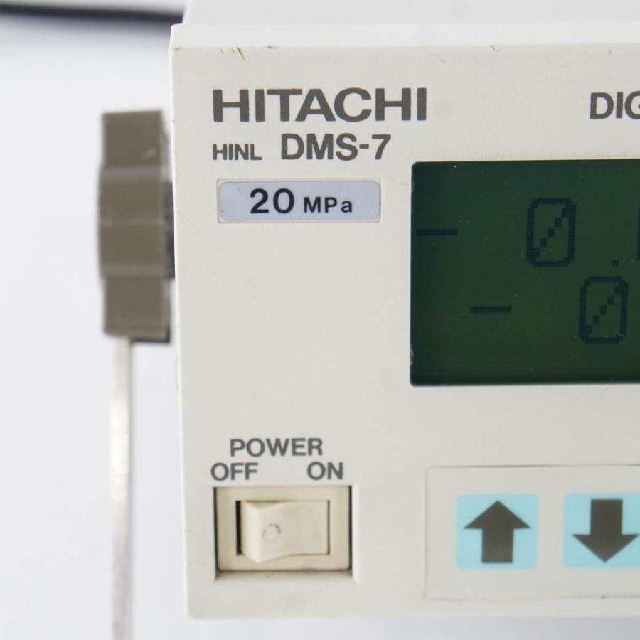[DW]USED 8日保証 校正2023年9月まで有効 HITACHI DMS-7-20M DIGITAL MANOMETER デジタル ...