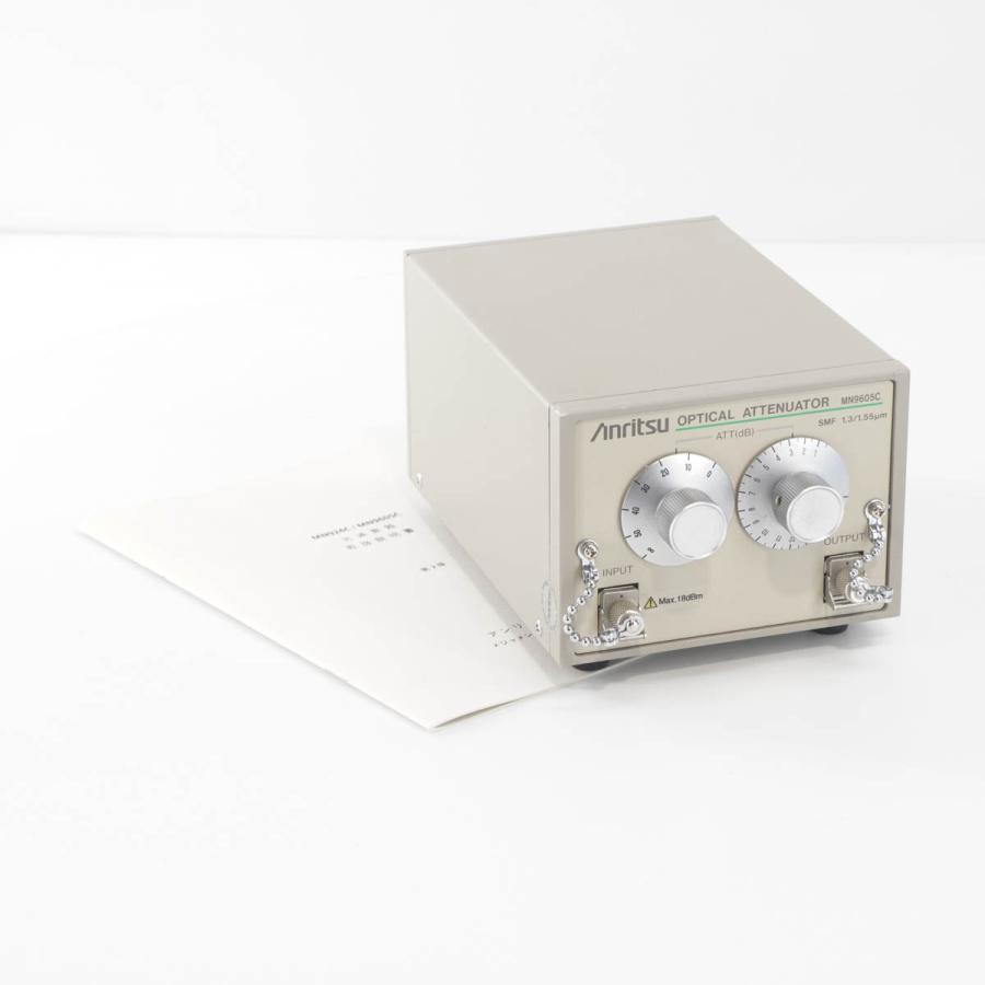 [DW]USED 8日保証 Anritsu MN9605C OPTICAL ATTENUATOR オプティカルアッテネーター 取扱説明書 [04830-0583] : DIRWINGSショップ ...
