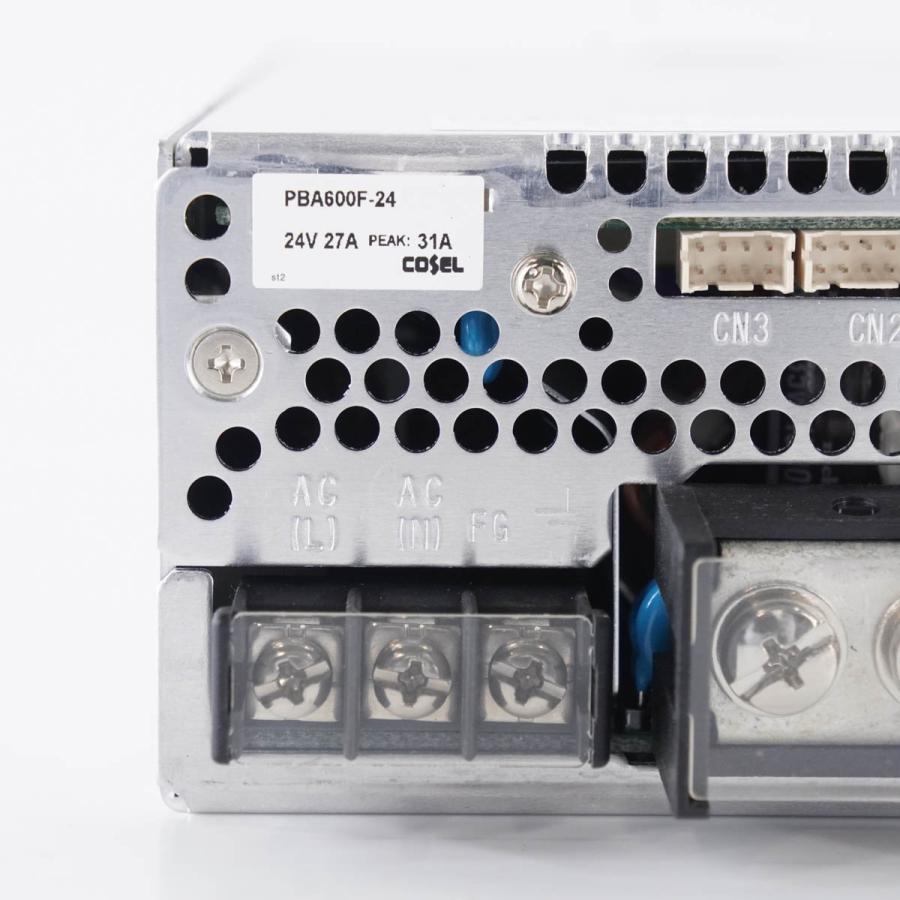 [PG]USED 8日保証 4台入荷 COSEL PBA600F-24 スイッチング電源 24V 27A [04830-0683] : ソク ...
