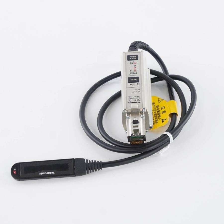 [DW]USED 8日保証 10/2019CAL Tektronix P7506 Tekconnect TriMode Probe 差動 ...