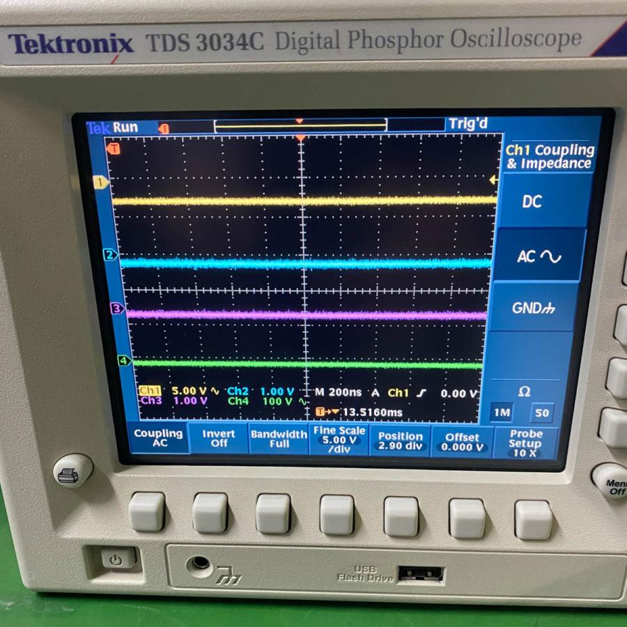 [DW]USED 8日保証 校正2023年12月まで有効 Tektronix TDS 3034C TDS3034C Digital ...
