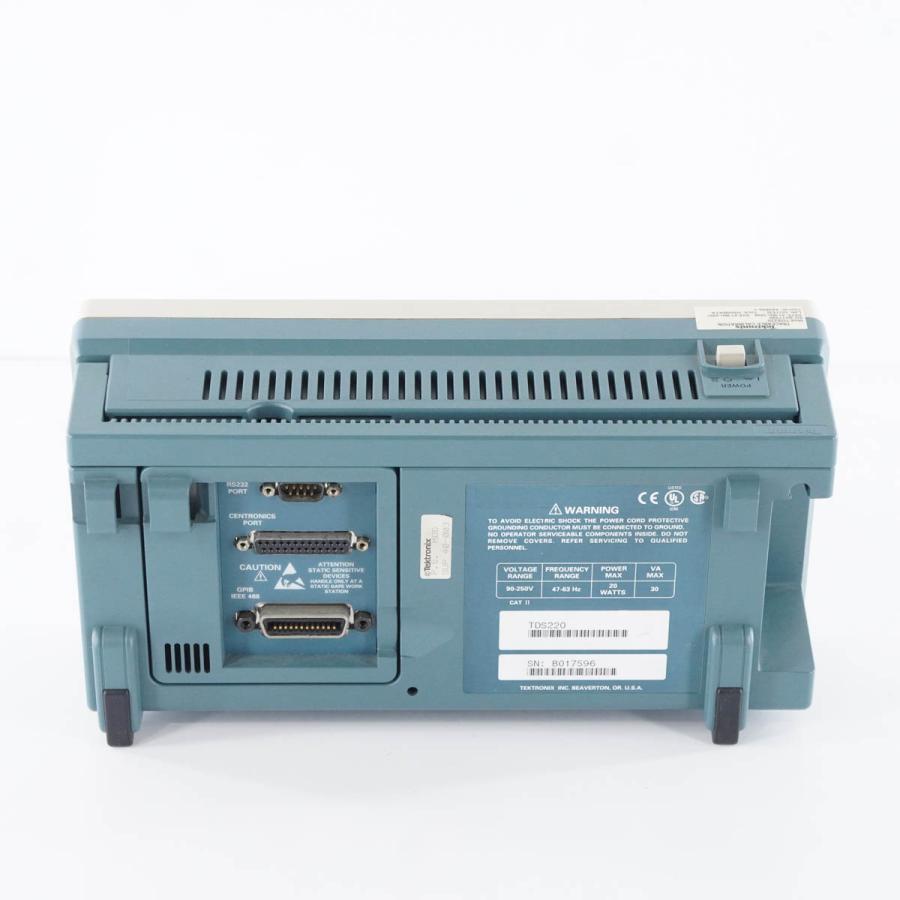 [DW]USED 8日保証 Tektronix TDS 220 TDS220 DIGITAL REAL-TIME OSCILLOSCOPE ...