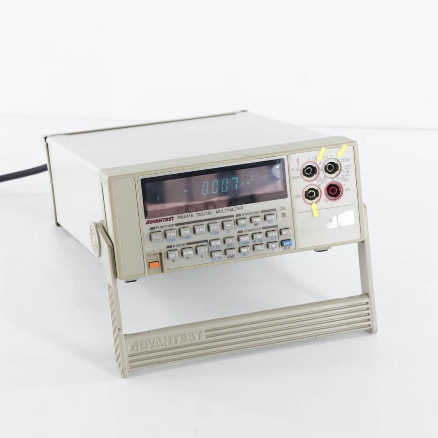 [JB]USED 現状販売 ADVANTEST R6441 DIGITAL MULTIMETER デジタルマルチメーター [04845 ...
