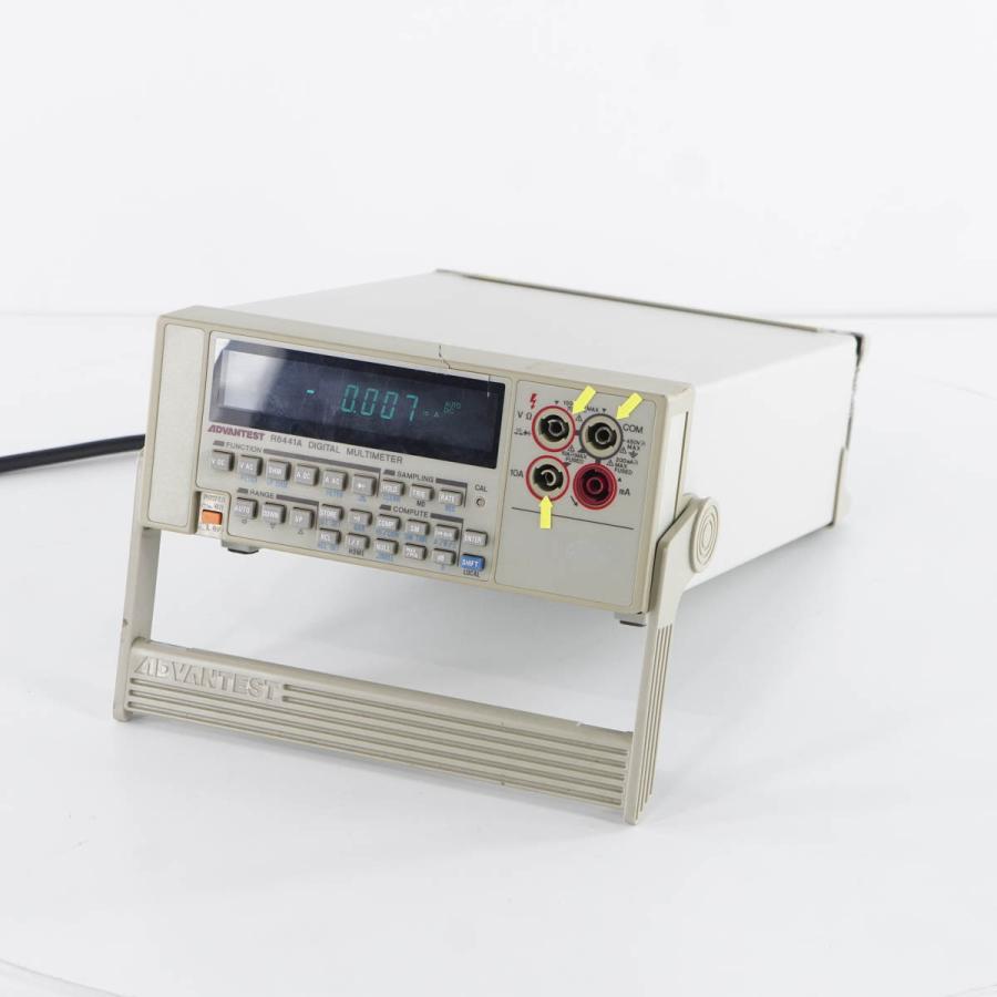 [JB]USED 現状販売 ADVANTEST R6441 DIGITAL MULTIMETER デジタルマルチメーター [04845 ...