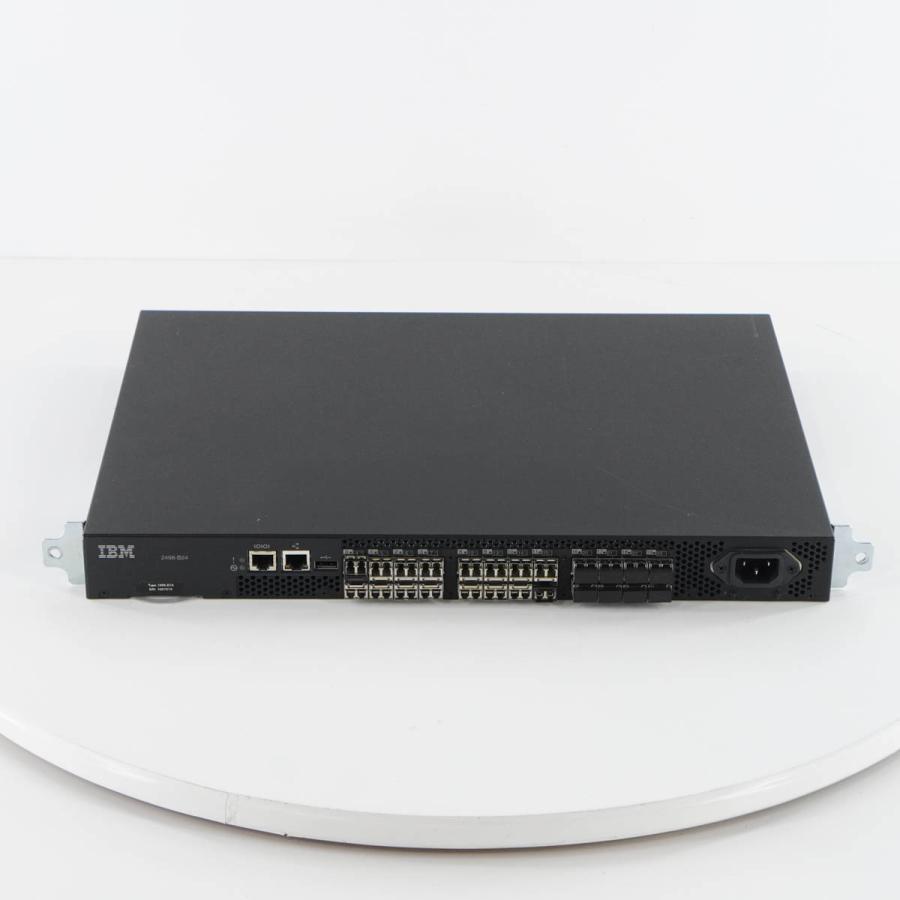 [PG]USED 8日保証 2台入荷 IBM 2498-B24 System Storage SAN Switch スイッチ [04851 ...