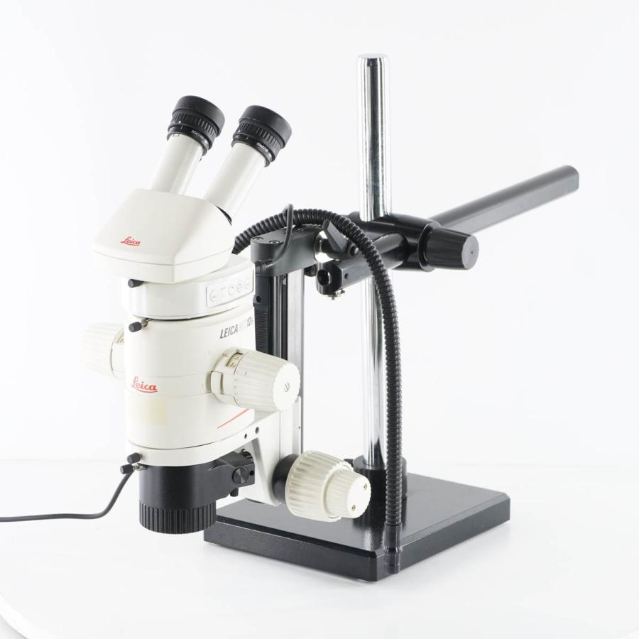 [DW]USED 8日保証 Leica MZ125 Microscope 顕微鏡 IC A MOC-130 10×/21B ACアダプター ...