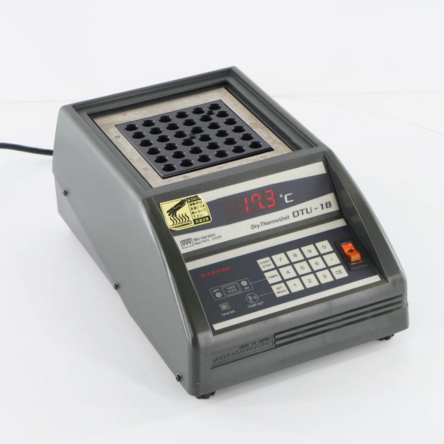 [JB]USED 現状販売 TAITEC DTU-1B Dry Thermo Unit ドライサーモユニット アルミブロック恒温槽 ...