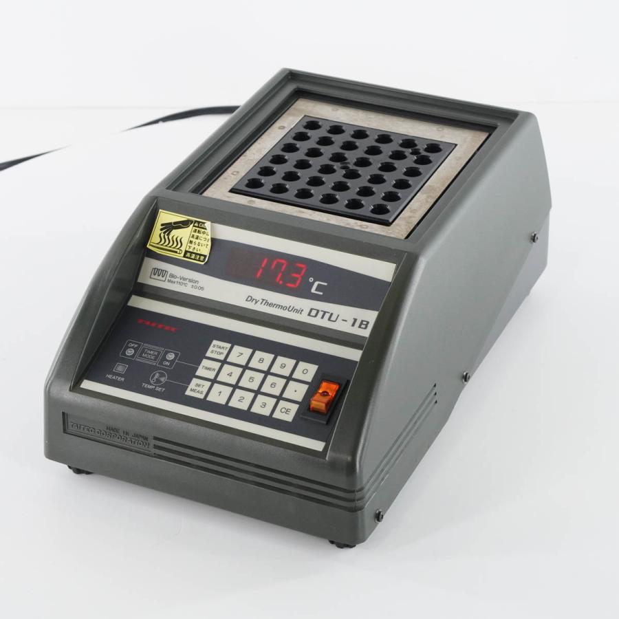 [JB]USED 現状販売 TAITEC DTU-1B Dry Thermo Unit ドライサーモユニット アルミブロック恒温槽 ...