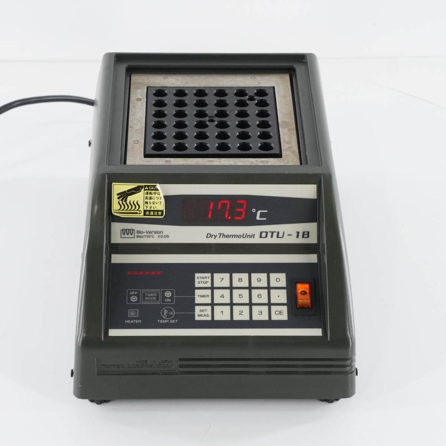 [JB]USED 現状販売 TAITEC DTU-1B Dry Thermo Unit ドライサーモユニット アルミブロック恒温槽 ...