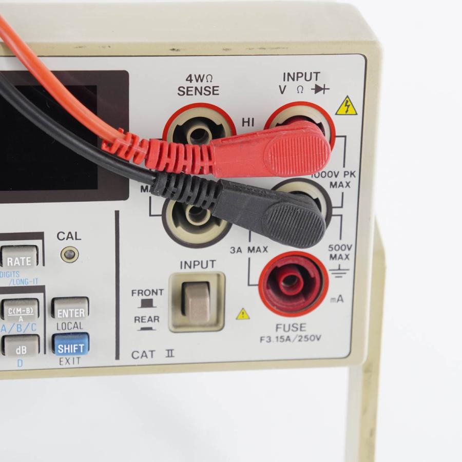 [DW]USED 8日保証 ADVANTEST R6552 DIGITAL MULTIMETER デジタルマルチメーター [04867 ...