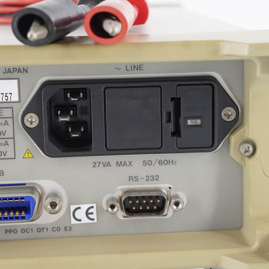 [DW]USED 8日保証 ADVANTEST R6552 DIGITAL MULTIMETER デジタルマルチメーター [04867 ...