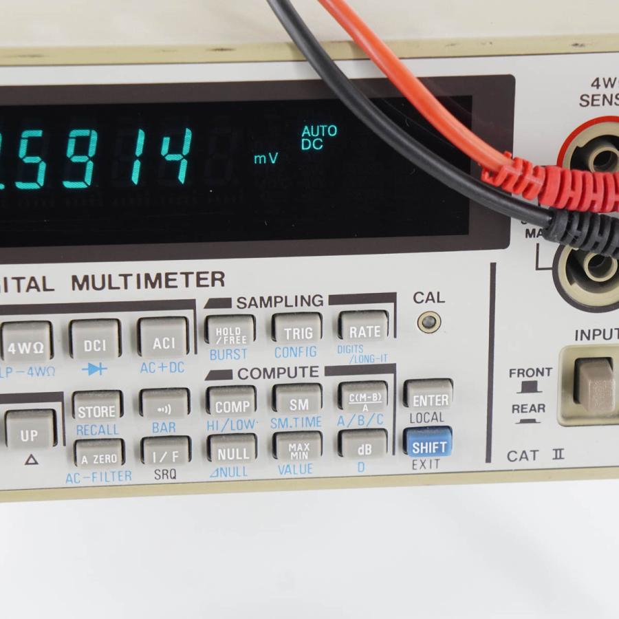 [DW]USED 8日保証 ADVANTEST R6552 DIGITAL MULTIMETER デジタルマルチメーター [04867 ...