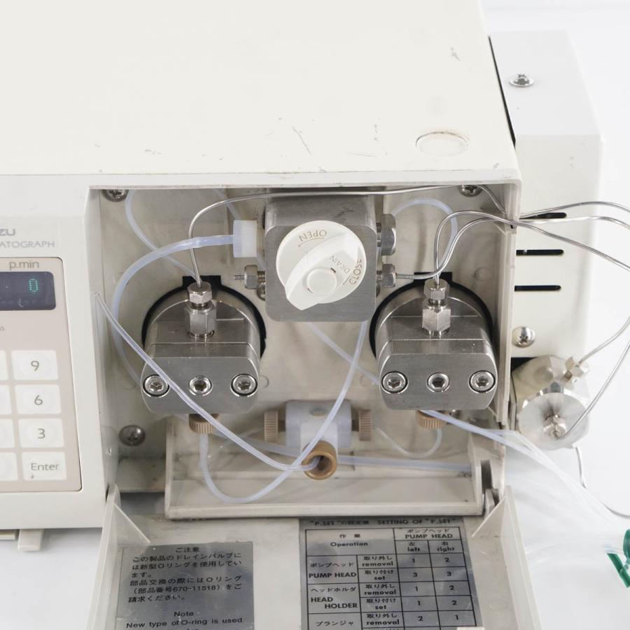 [DW]USED 8日保証 SHIMADZU LC-10AD HPLC LIQUID CHROMATOGRAPH MIXER SUS 電源 ...