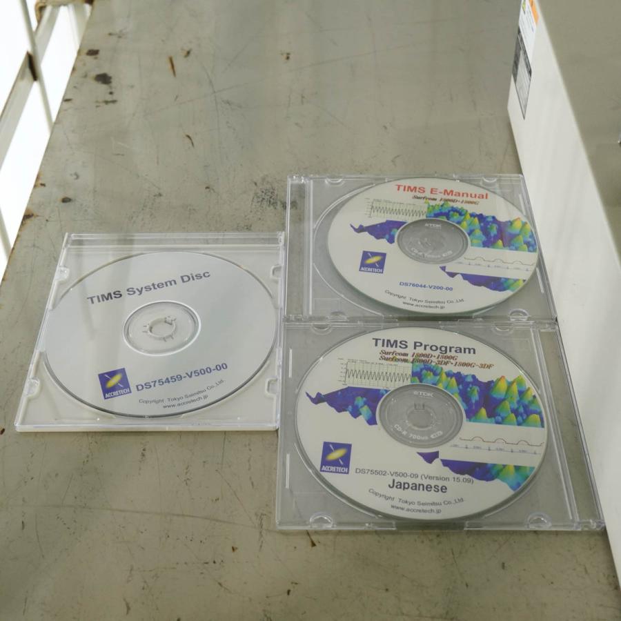 [DW]USED 8日保証 TOKYO SEIMITSU SURFCOM 1800D サーフコム 表面粗さ測定機 輪郭形状測定機 電源コード ...