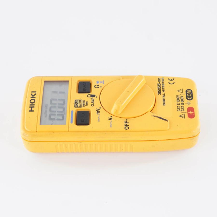 [JB]USED 現状販売 HIOKI 3255-50 DIGITAL HiTESTER デジタルハイテスター 9207-10 [04876 ...