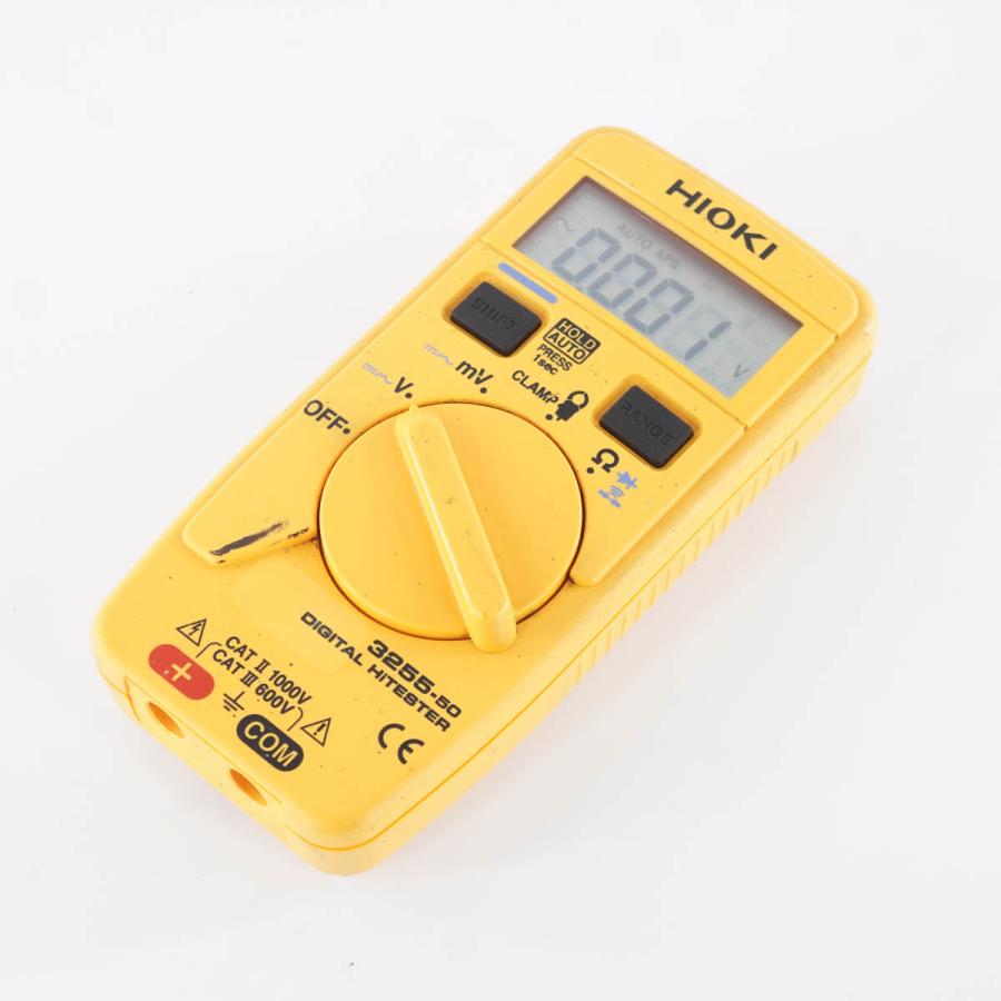 [JB]USED 現状販売 HIOKI 3255-50 DIGITAL HiTESTER デジタルハイテスター 9207-10 [04876 ...