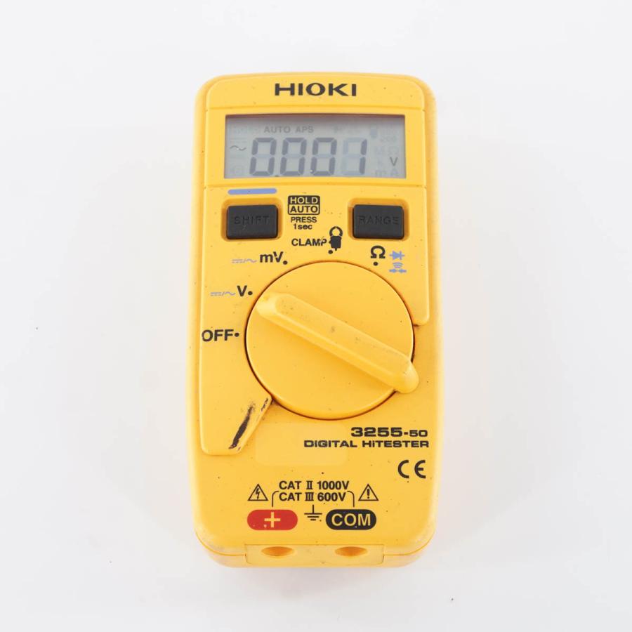 [JB]USED 現状販売 HIOKI 3255-50 DIGITAL HiTESTER デジタルハイテスター 9207-10 [04876 ...