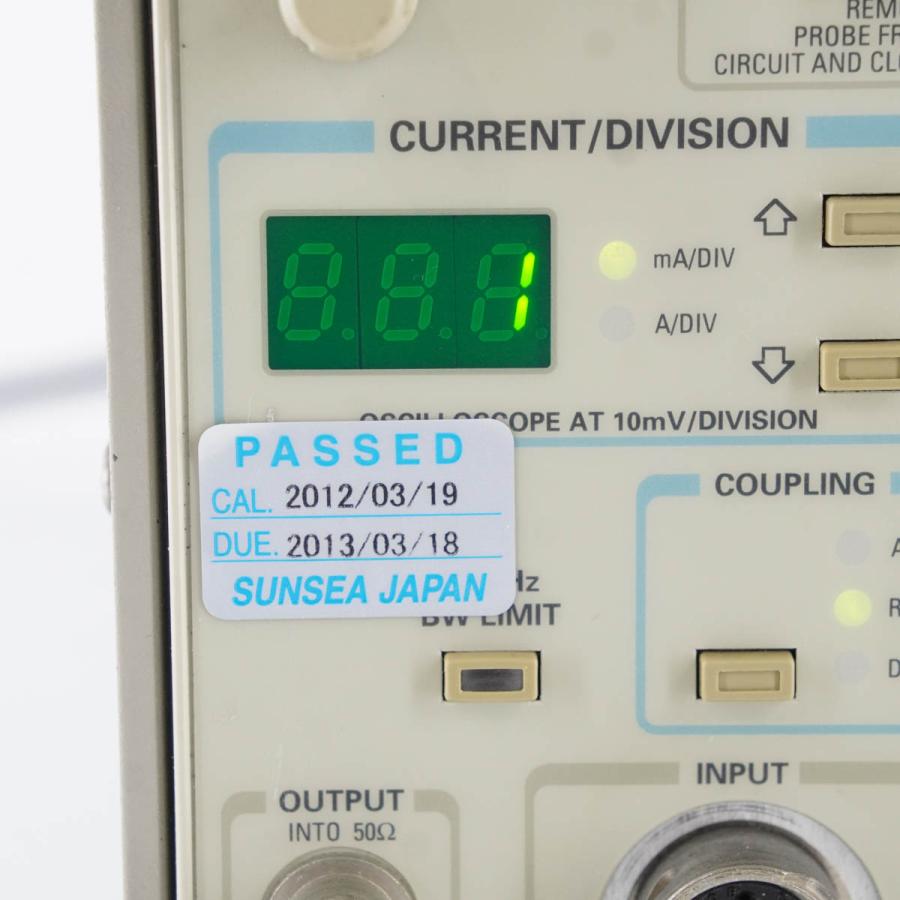 [DW]USED 8日保証 セット Tektronix A6303 AM503B TM501A CURRENT PROBE AMPLIFIER ...