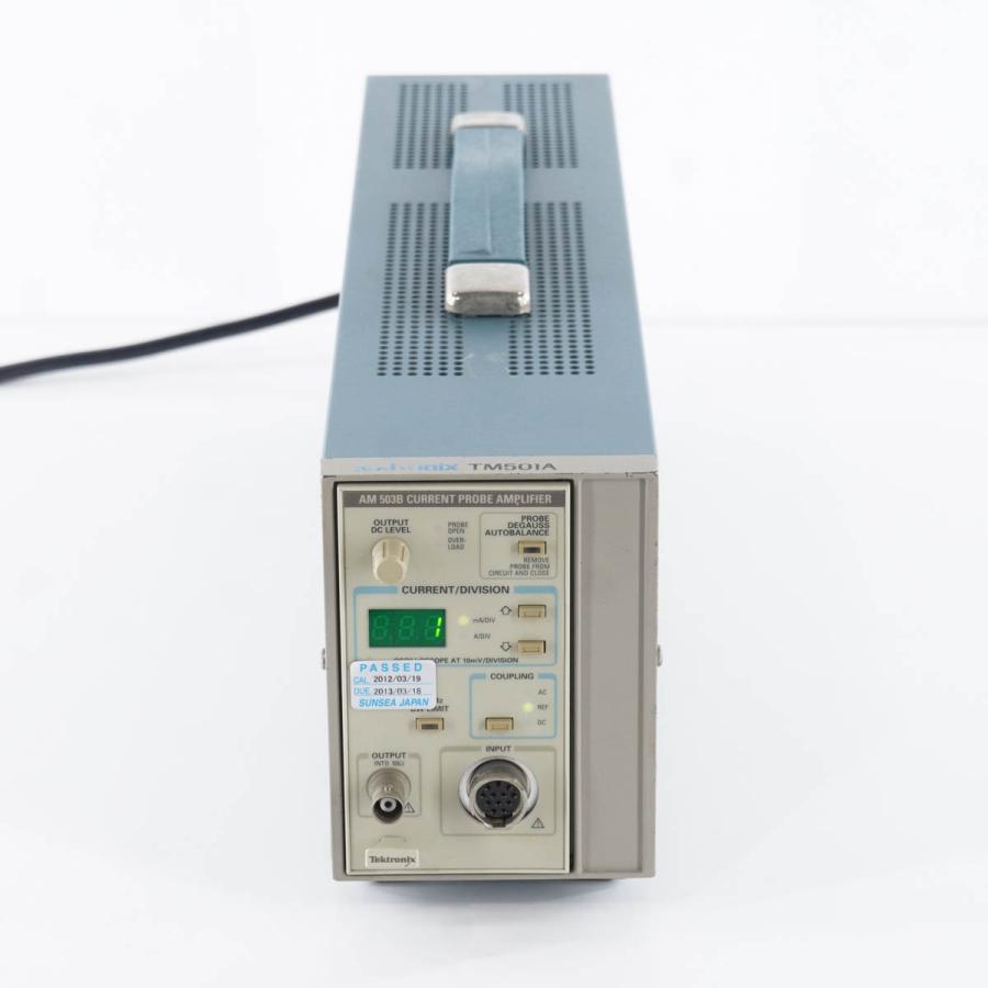 [DW]USED 8日保証 セット Tektronix A6303 AM503B TM501A CURRENT PROBE AMPLIFIER ...