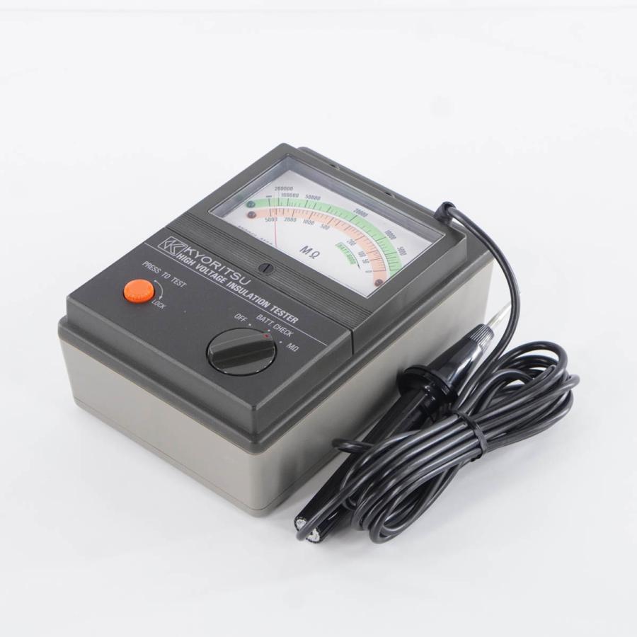[DW]USED 8日保証 KYORITSU 3122 HIGH VOLTAGE INSULATION TESTER 取扱説明書 [04876 ...