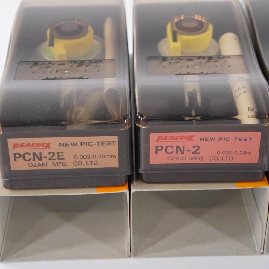 [DW]USED 8日保証 セット PEACOCK PCN-2E PCN-2 尾崎製作所 NEW PIC-TEST ピックテスト ダイヤル ...