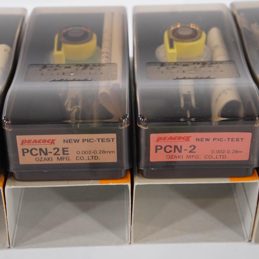 [DW]USED 8日保証 セット PEACOCK PCN-2E PCN-2 尾崎製作所 NEW PIC-TEST ピックテスト ダイヤル ...