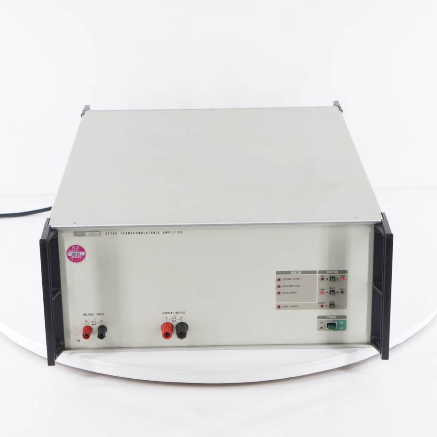[DW]USED 8日保証 FLUKE 5220A TRANSCONDUCTANCE AMPLIFIER トランスコンダクタンスアンプ ...