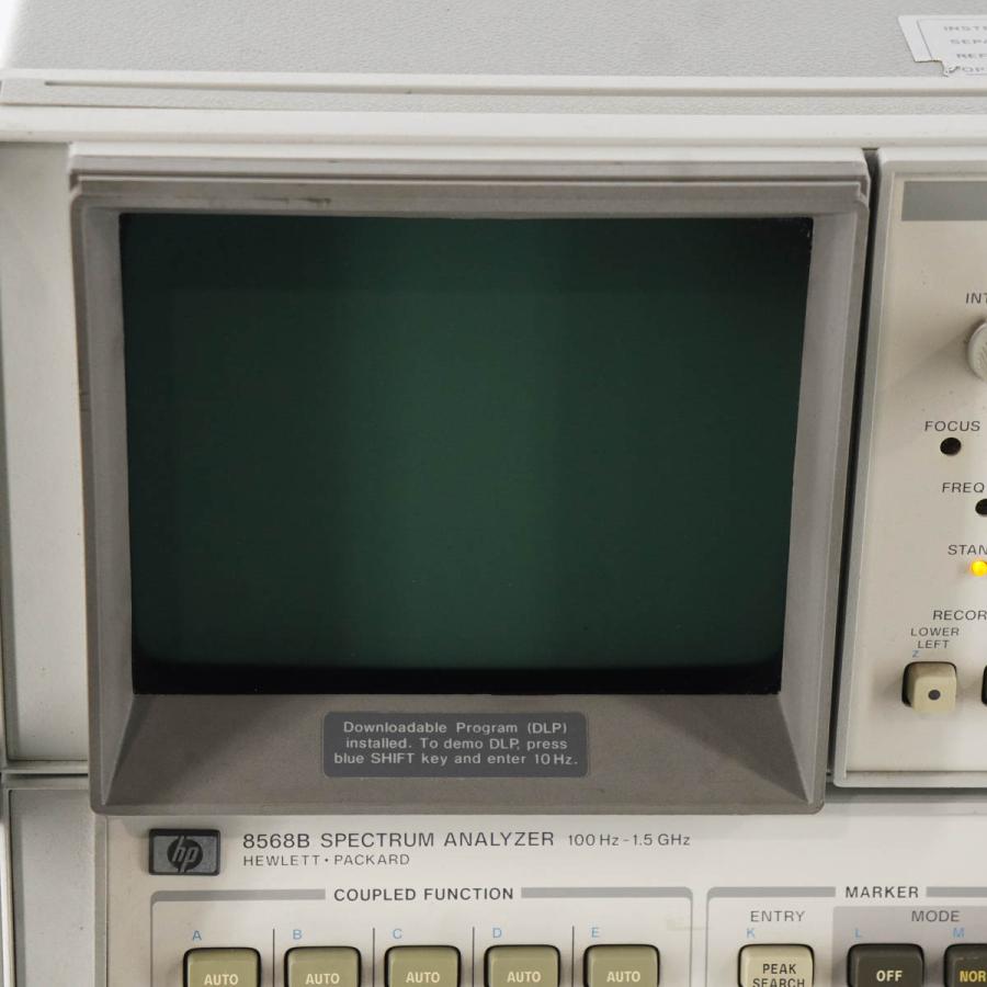 [DW]USED 8日保証 hp 8568B SPECTRUM ANALYZER スペクトラムアナライザー OPT 85680B 100Hz ...