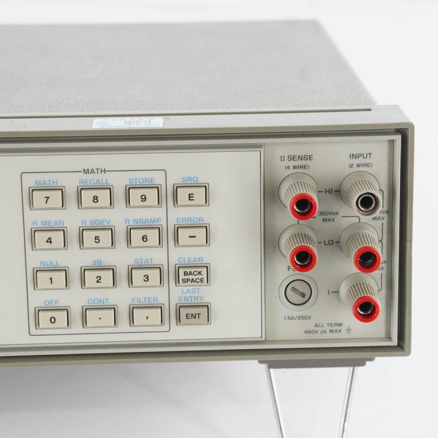 [DW]USED 8日保証 hp 3457A MULTIMETER マルチメーター [04876-0200] : DIRWINGSショップ ...