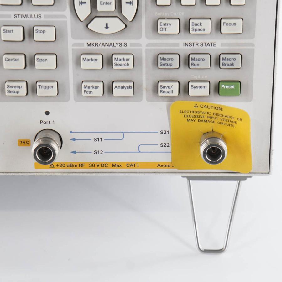 [JB]USED 現状販売 Agilent E5062A ATO-25397 ENA Series Network Analyzer ネットワークアナライザー OPT 015 275 ...