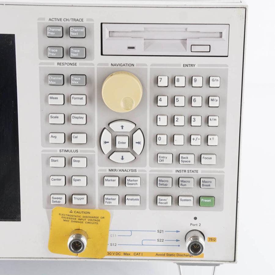 [JB]USED 現状販売 Agilent E5062A ATO-25397 ENA Series Network Analyzer ネットワークアナライザー OPT 015 275 ...