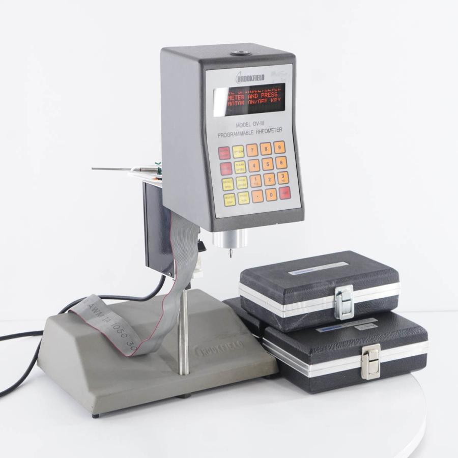 [DW]USED 8日保証 BROOKFIELD DV-III PROGRAMMABLE RHEOMETER D RV [04881-0011 ...