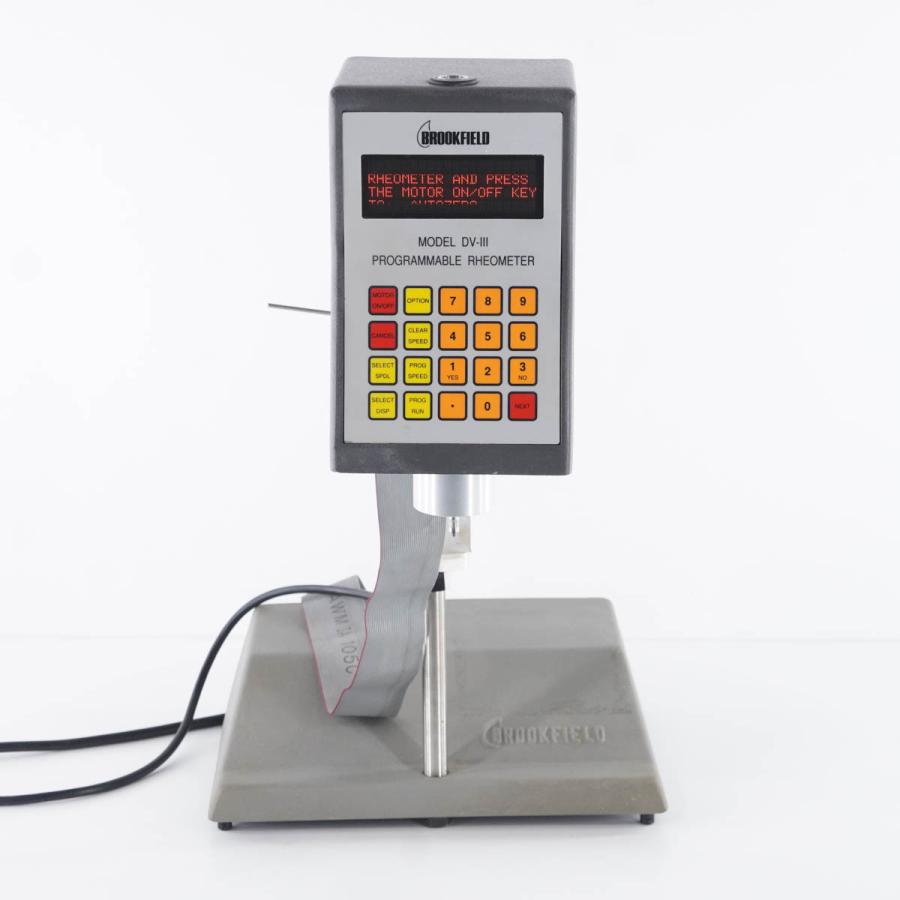 [DW]USED 8日保証 BROOKFIELD DV-III PROGRAMMABLE RHEOMETER D RV [04881-0011 ...