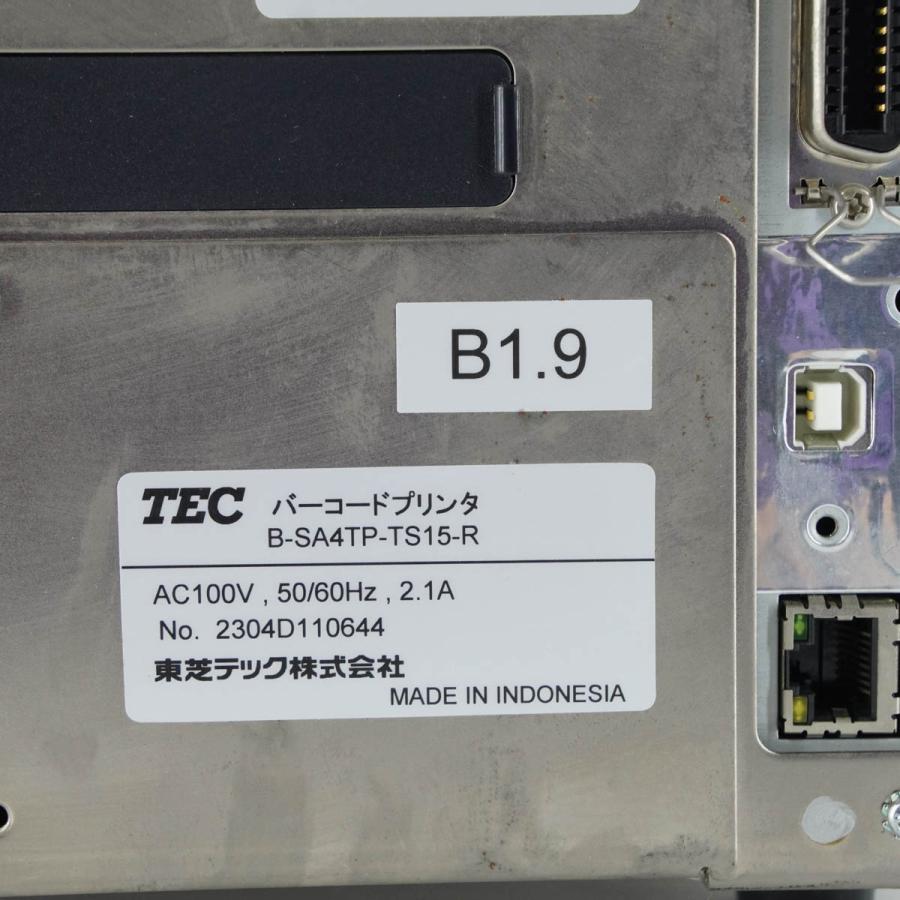 [PG]USED 8日保証 TEC B-SA4TP-TS15-R バーコードプリンター ラベルプリンター [04881-0042] : ソクラボショップ - 通販 - Yahoo!ショッピング