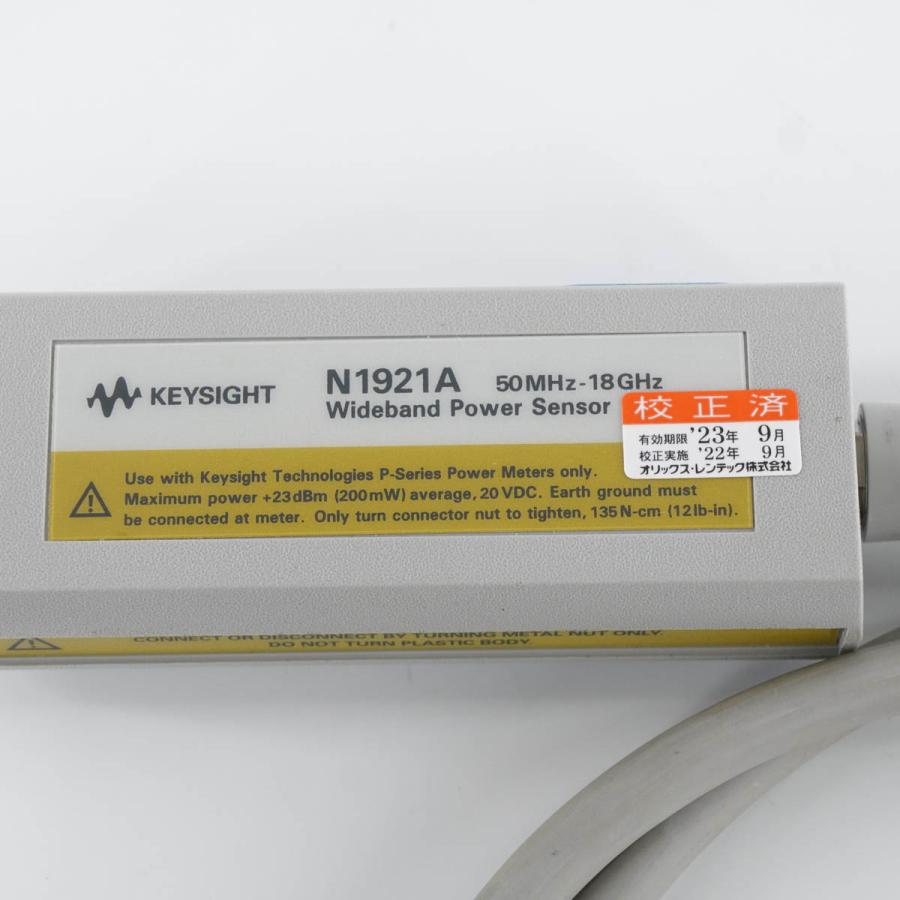 [JB]USED 現状販売 Keysight N1921A Wideband Power Sensor パワーセンサー OPT 105 1A7 ...