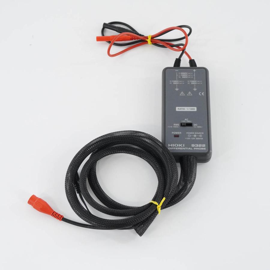 [JB]USED 現状販売 HIOKI 9322 DIFFERENTIAL PROBE 9324 取扱説明書 [04885-0114 ...