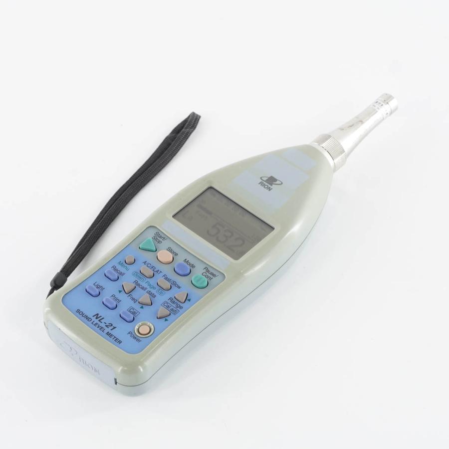 [JB]USED 現状販売 RION NL-21 SOUND LEVEL METER UC-52 NH-21 ACアダプター 取扱説明書 [04885-0142] : ソクラボショップ ...