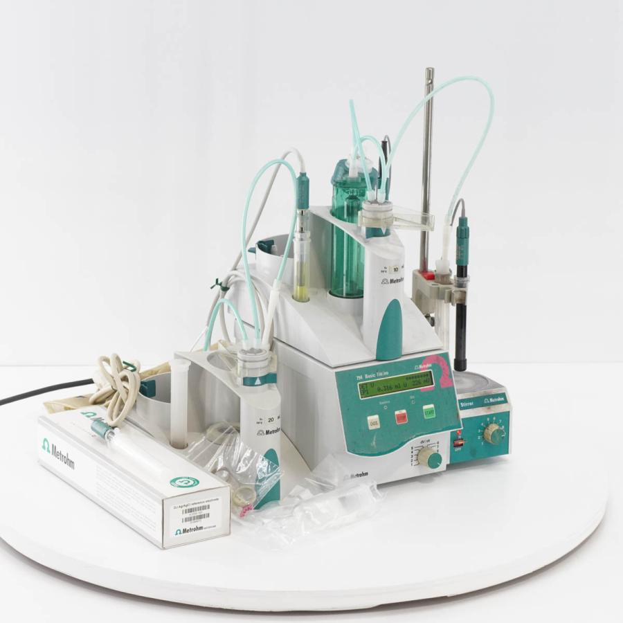 [DW]USED Metrohm 794 728 Basic Titrino Stirrer 自動滴定装置 電源コード [04891-0004 ...