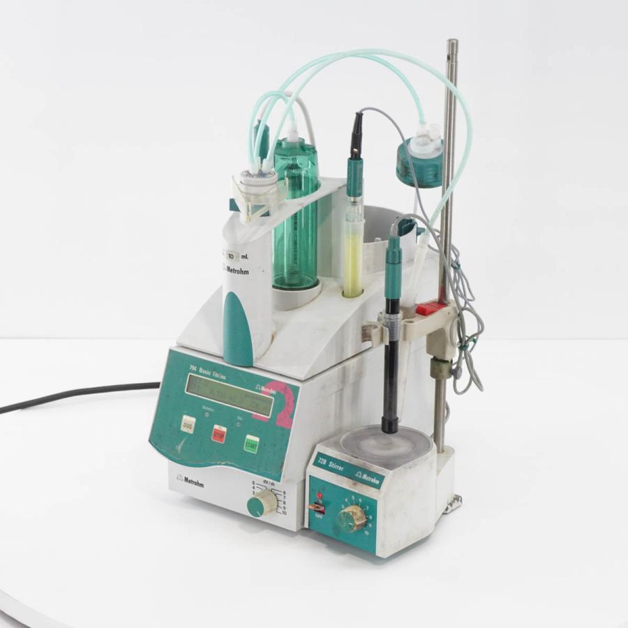 [DW]USED Metrohm 794 728 Basic Titrino Stirrer 自動滴定装置 電源コード [04891-0004 ...