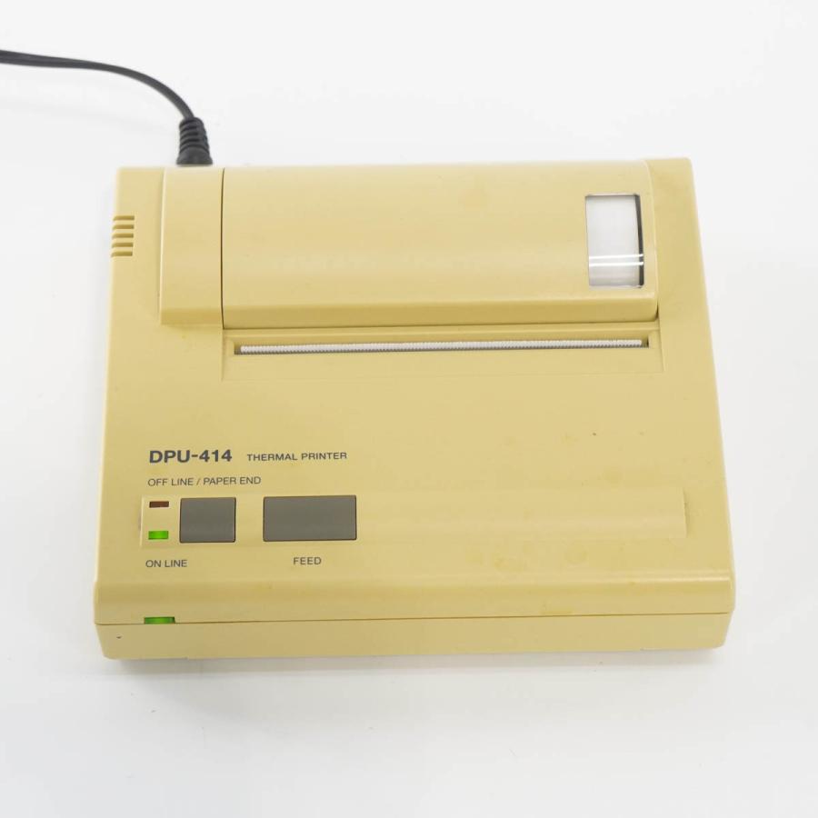 [PG]USED 8日保証 SII DPU-414-41B-E THERMAL PRINTER サーマルプリンター ACアダプター ...