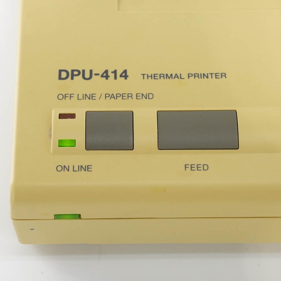 [PG]USED 8日保証 SII DPU-414-41B-E THERMAL PRINTER サーマルプリンター ACアダプター ...