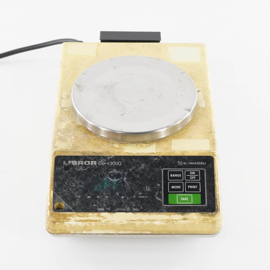 [DW]USED 8日保証 11/2018CAL SHIMADZU EB-4300D LIBROR ELECTRONIC BALANCE 電子 ...